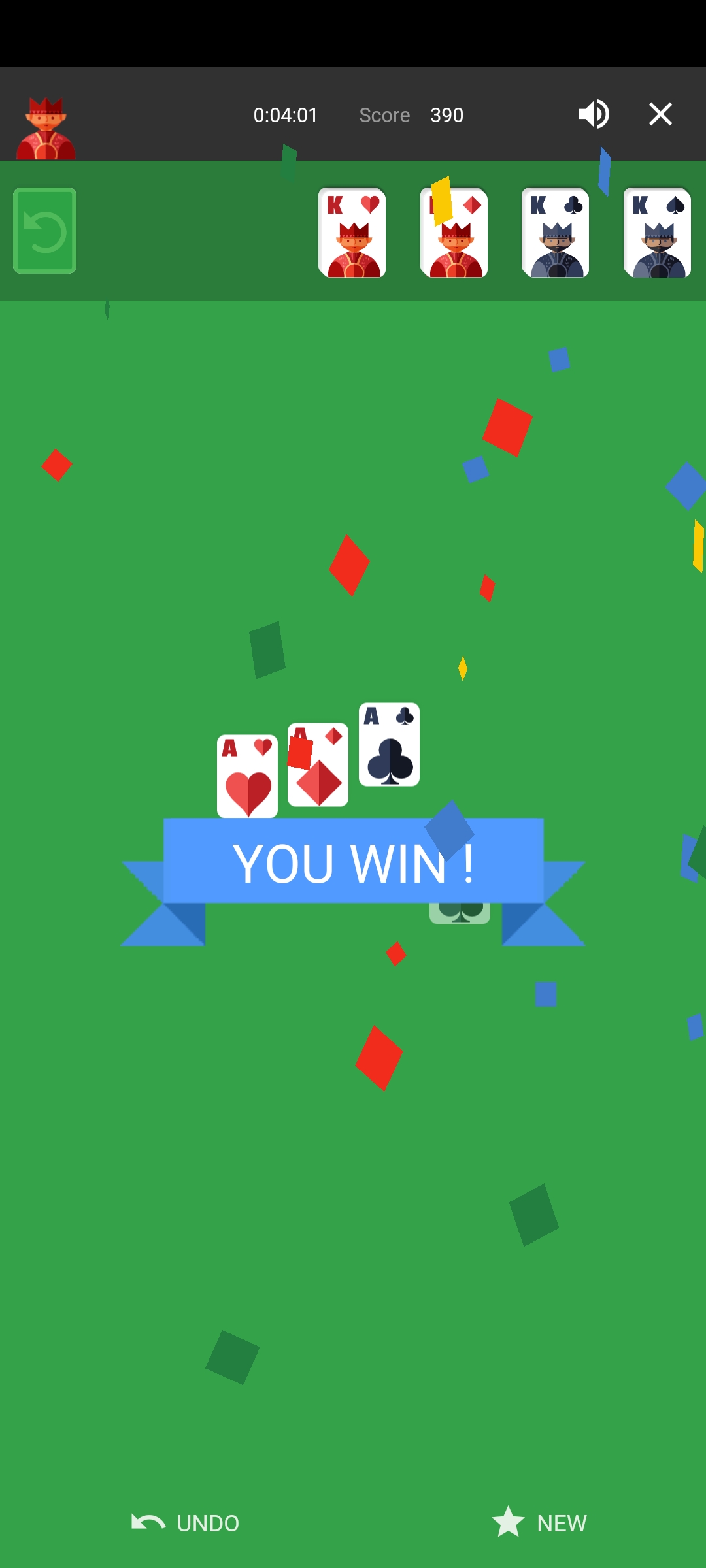 Google Solitaire High Score